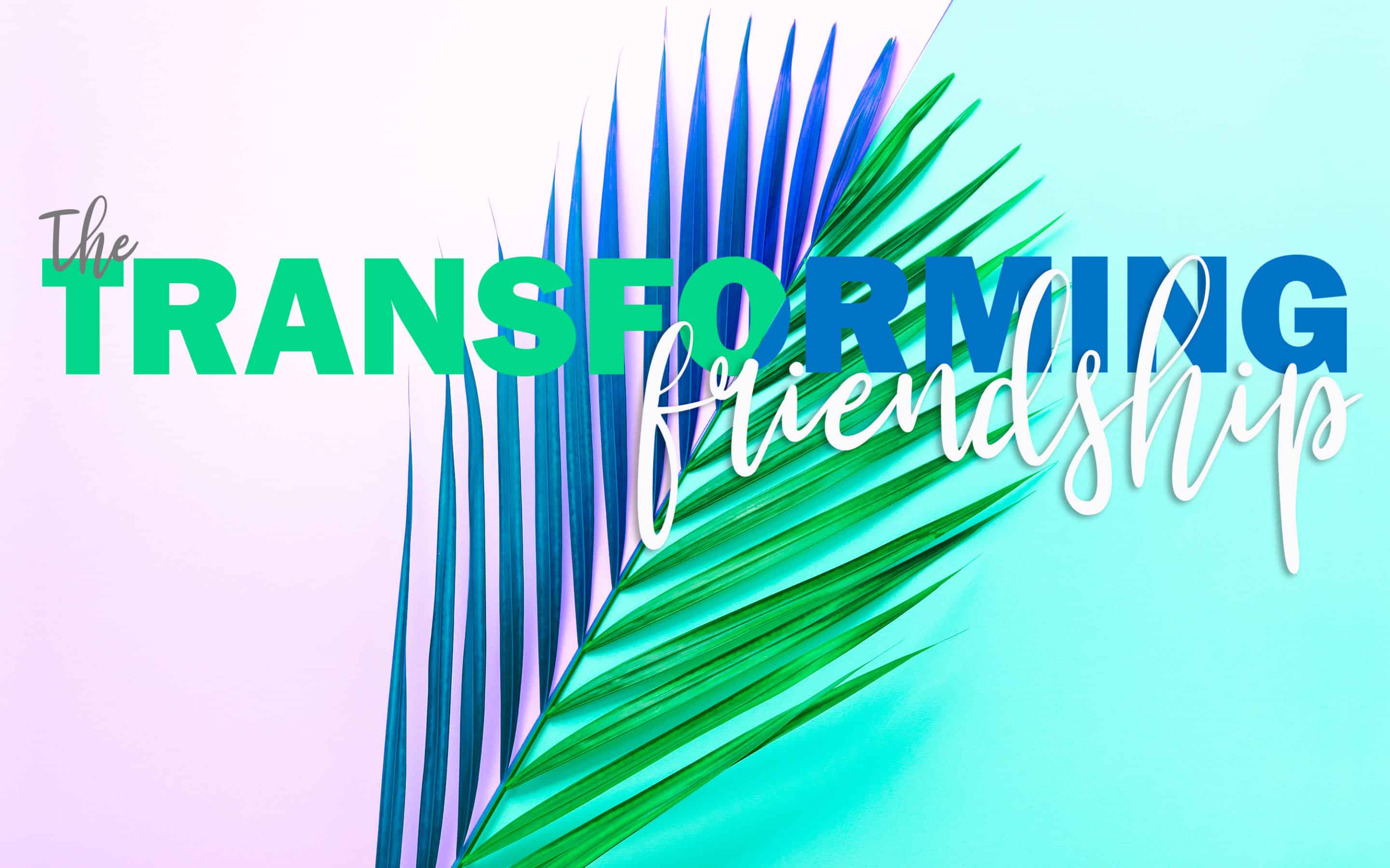 The Transforming Friendship - New Life Church