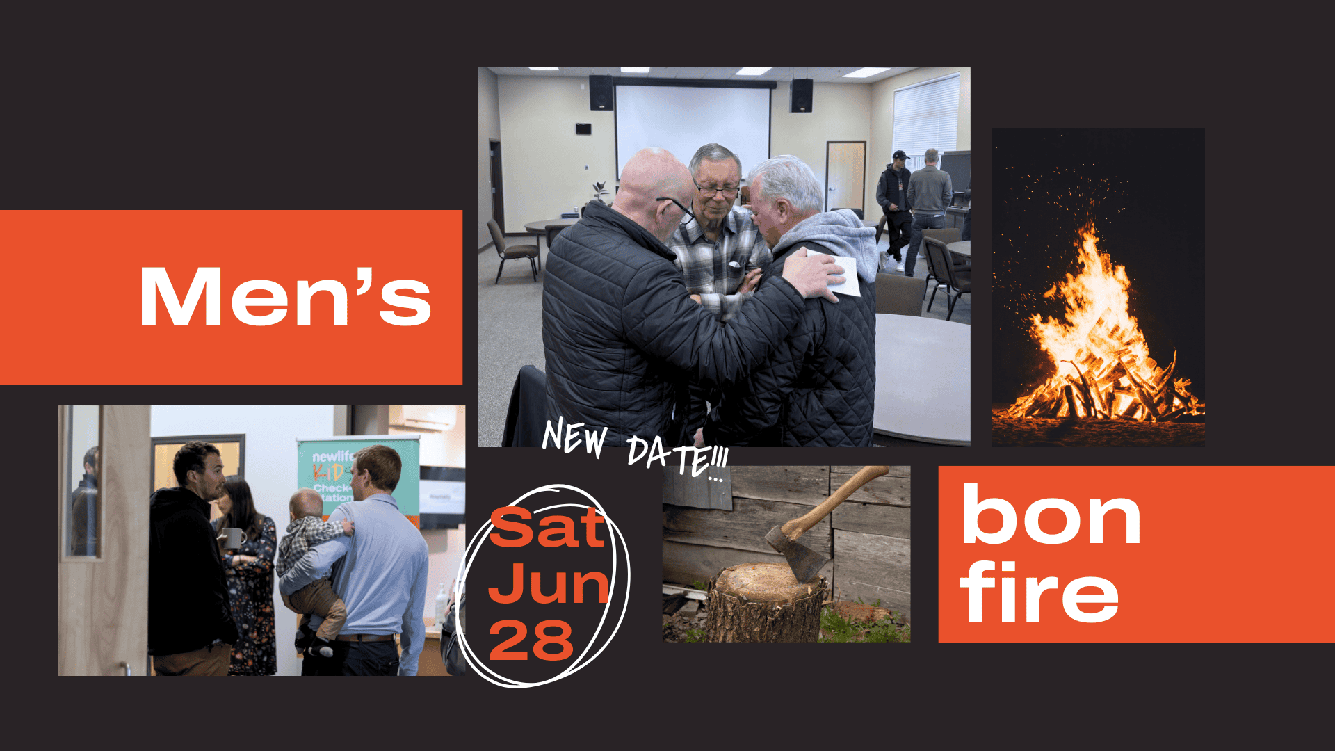 Men's Bonfire - June 28 - New Life Church